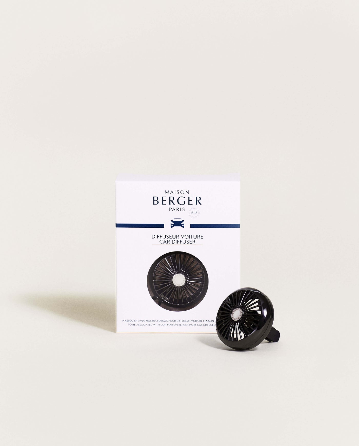 Car Wheel Car Diffuser Vent Clip—Gun Metal – OFFICIAL LAMPE BERGER ...